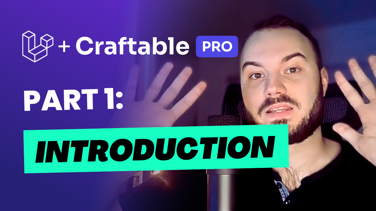 Introduction to Craftable PRO & Laravel