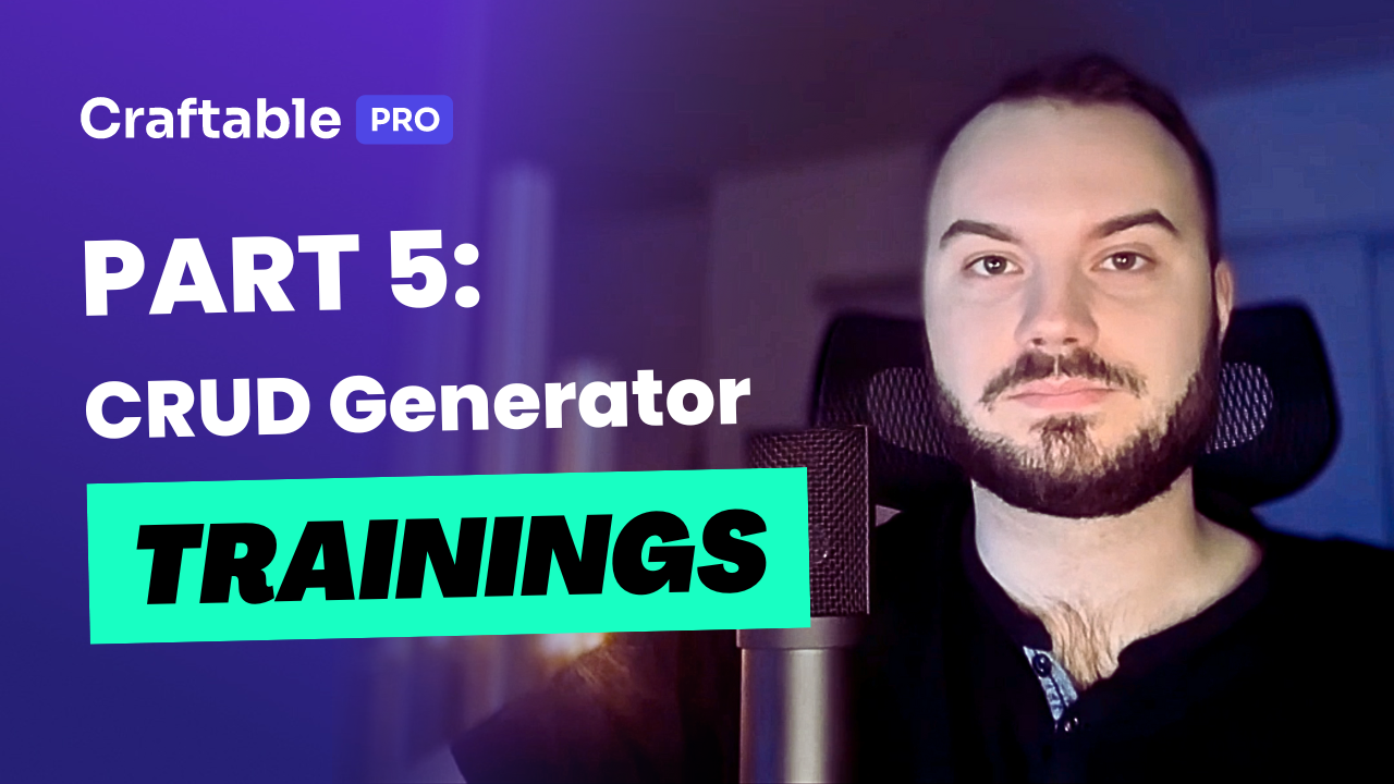 Creating Your First Crud With Craftable Pro For Laravel